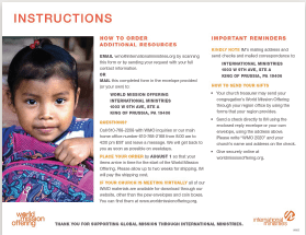 2020 World Mission Offering | International Ministries