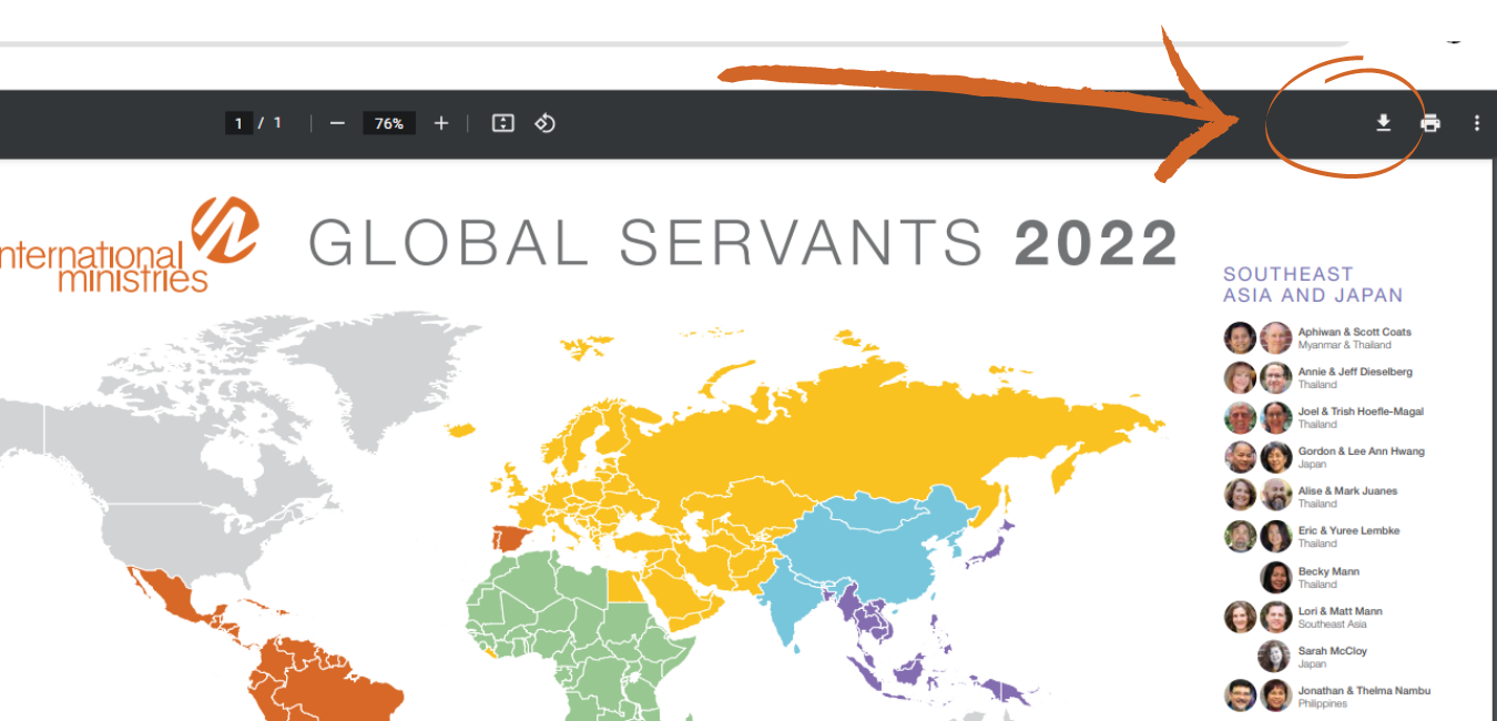 WMO 2022: Poster/Map | International Ministries
